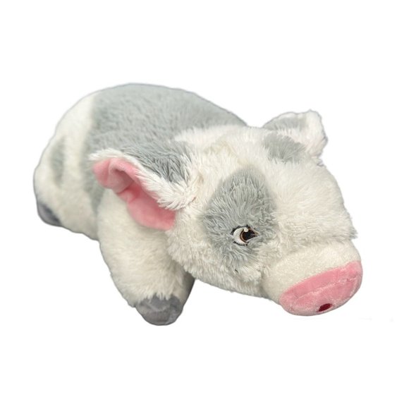 Disney | Toys | Pua The Pig Disney Moana Gray White Plush Pillow Pet 6 ...